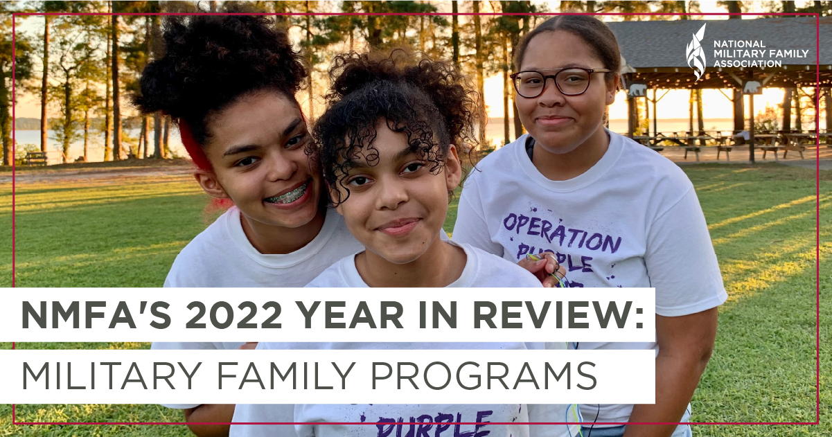 NMFA’s 2022 Year in Review: Military Family Programs