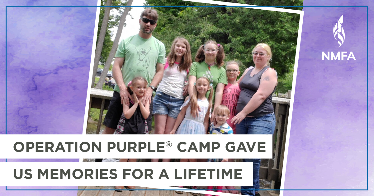 Operation Purple Camp: Koettel Family Embraces Unique Summer Experience