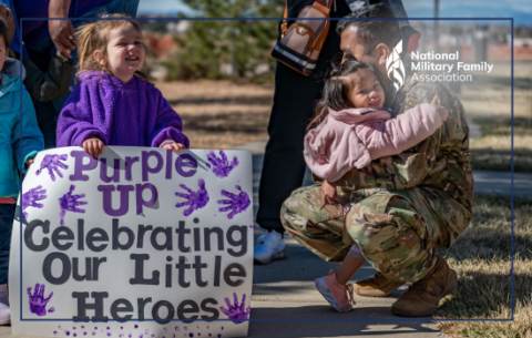 Celebrating Military Kids by Going Purple - National Military Family ...