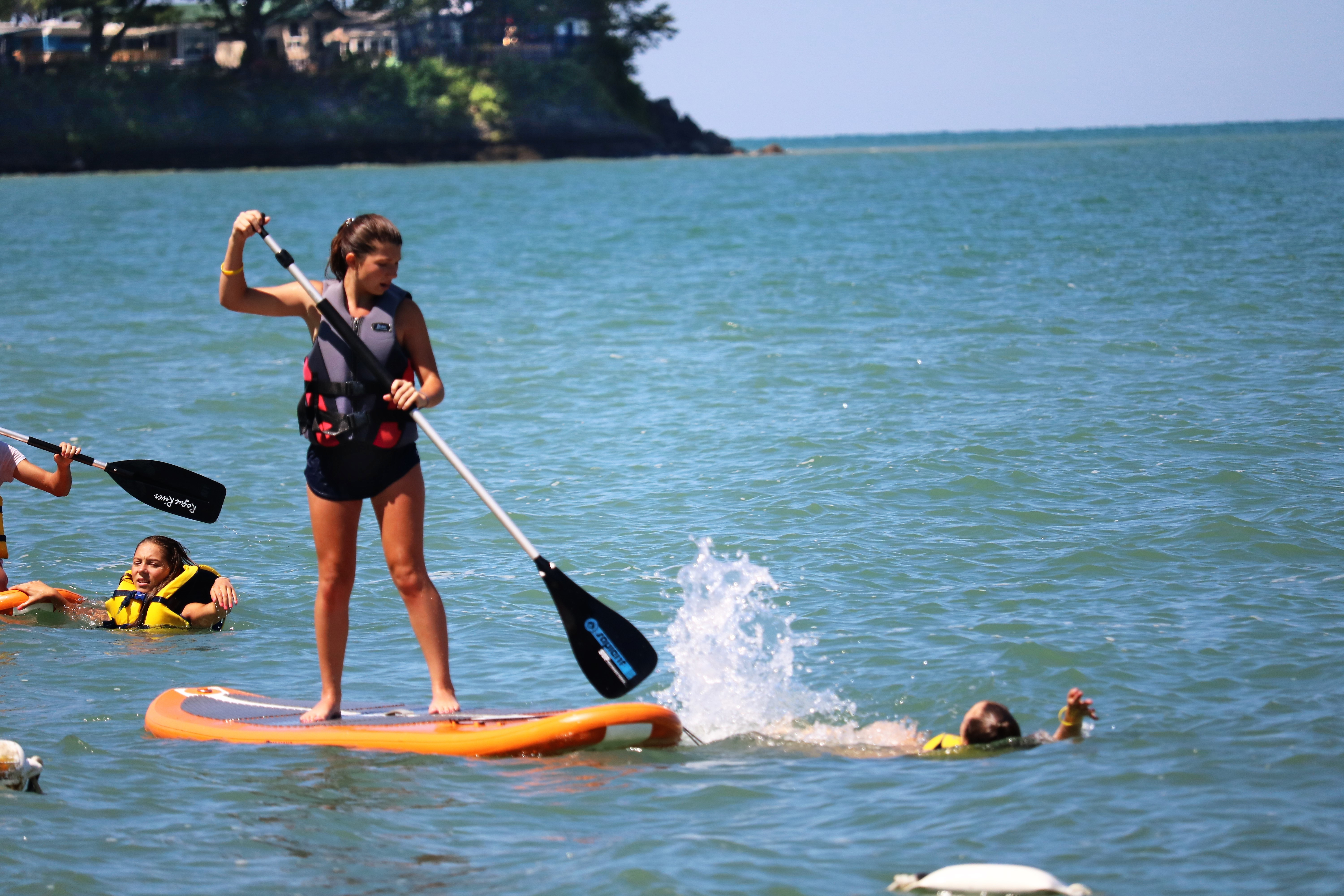 OPC pic paddleboarding - National Military Family Association