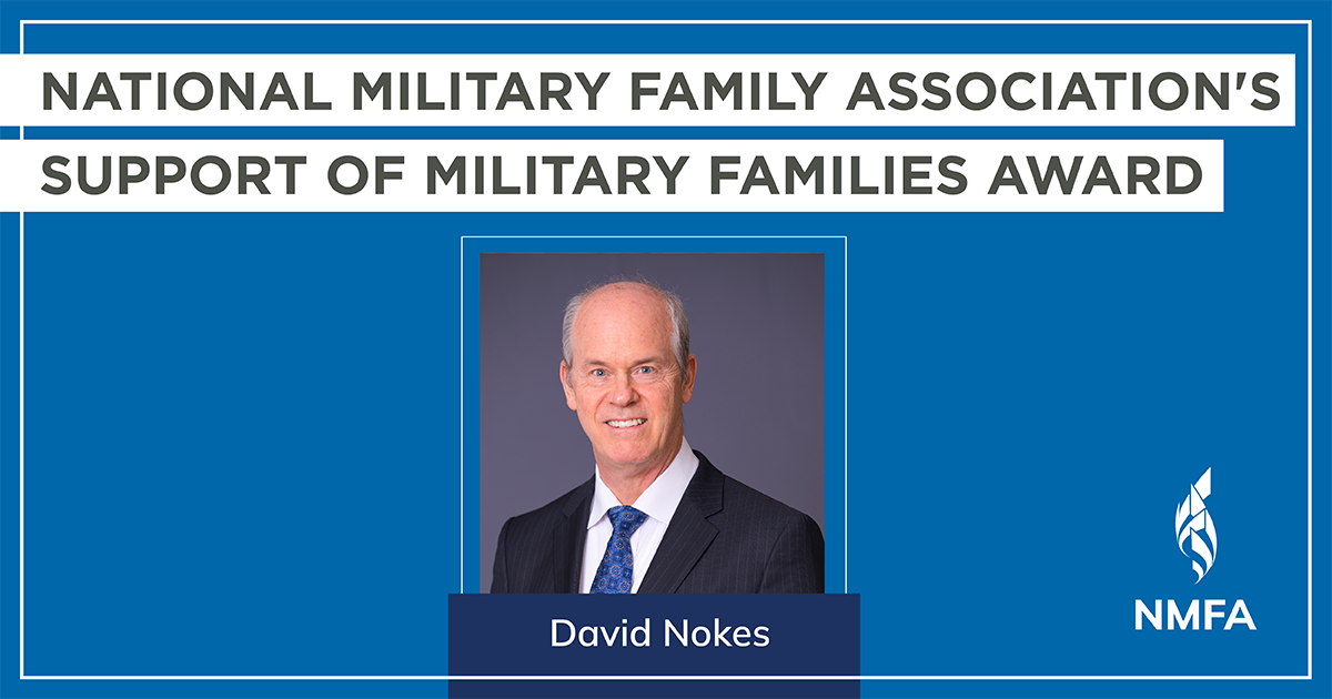 NMFA’s 2023 Support of Military Families Awardee: David Nokes