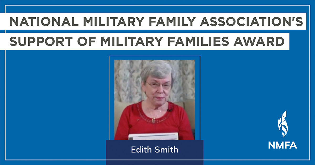 NMFA’s 2023 Support of Military Families Awardee: Edith Smith