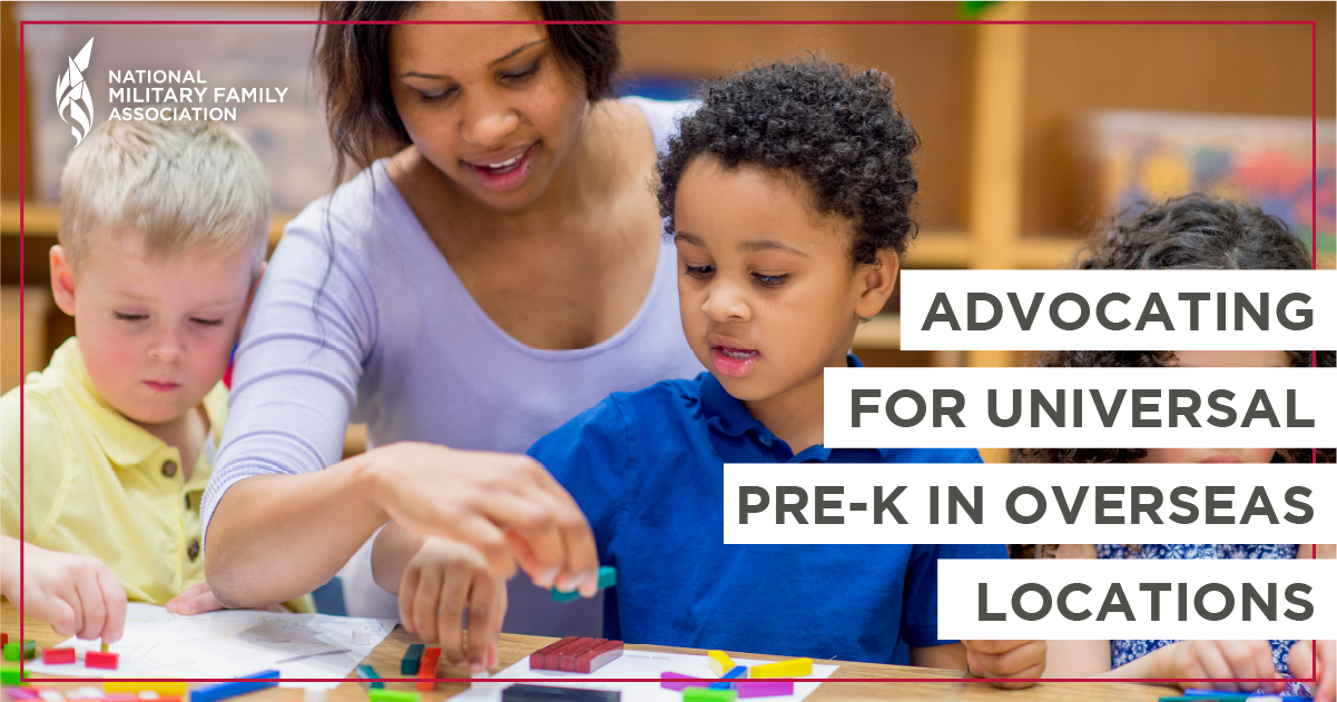 NMFA Advocates for Universal Pre-K in OCONUS Locations
